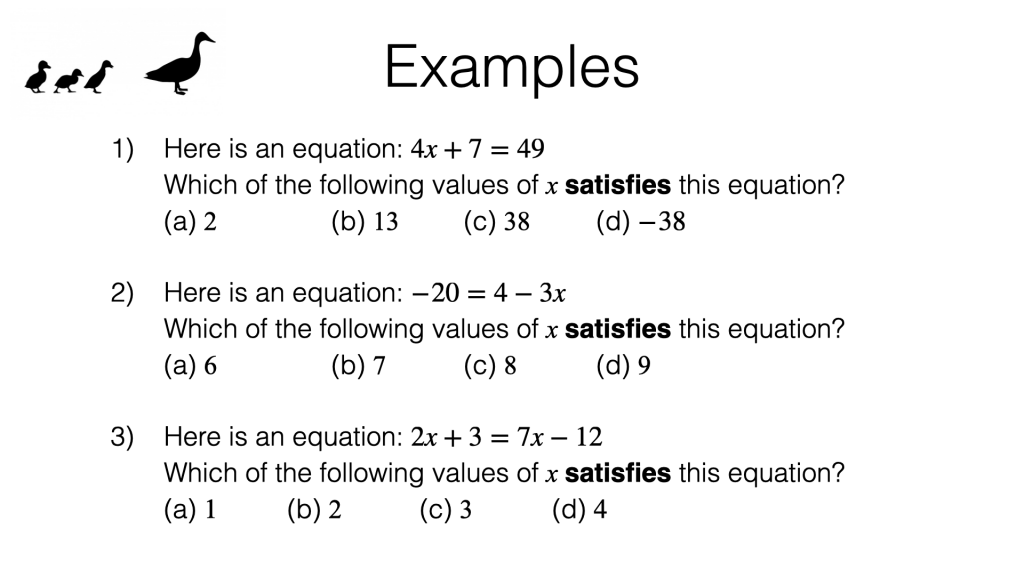 A2a – Substituting numerical values and expressions into formulae and ...